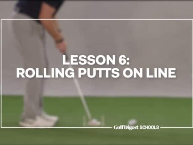 Rolling Putts on Line | GolfDigest.com