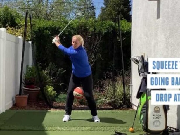 Check Your Swing With Just a Basketball | GolfDigest.com