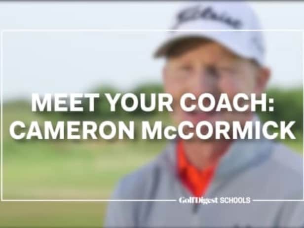 Meet Your Coach: Cameron McCormick | GolfDigest.com