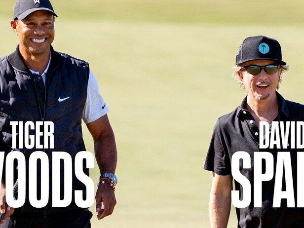 A Round with Tiger: Celebrity Playing Lessons - David Spade | The Tiger ...
