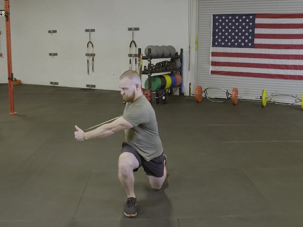 Reverse Lunge with Rotation | GolfDigest.com