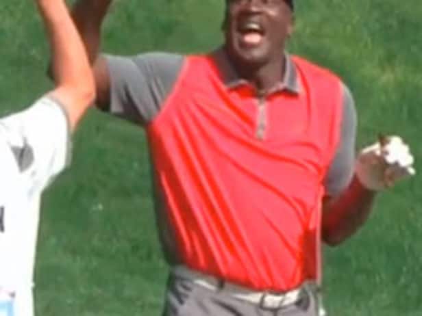 Michael Jordan chips in at Shadow Creek, gets very excited | Golf News ...