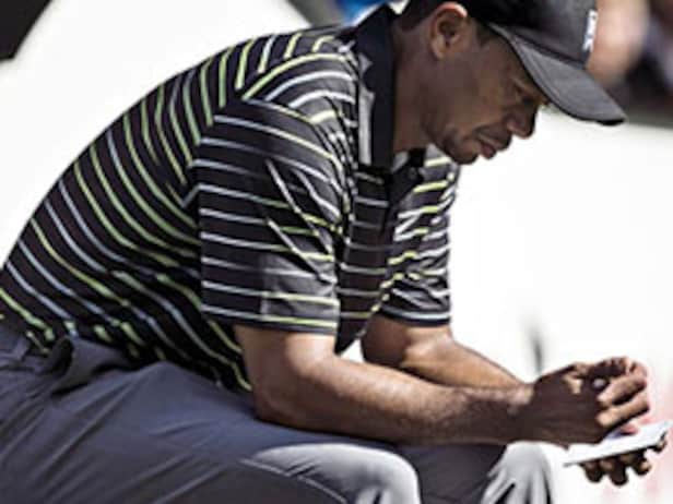 We figured out Tiger's handicap and let's put it this way: he'd still ...