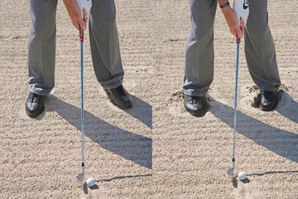 Toes in for stability | How To Play Golf | Golf Digest