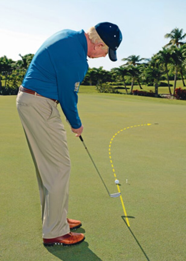 Jim McLean: Left-to-right Breaking Putts | How To Play Golf | Golf Digest