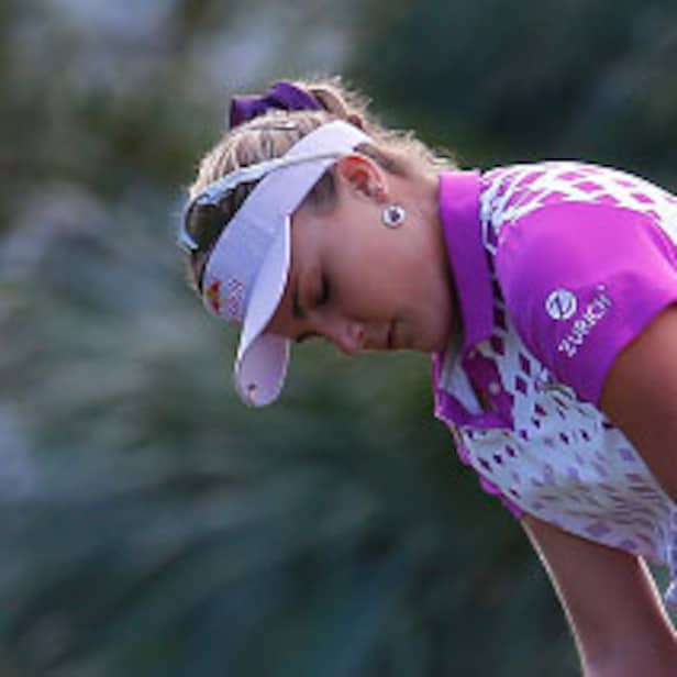 Golf comes so easy to Lexi Thompson she's decided to putt with her eyes ...