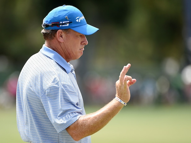 Of course Woody Austin's first senior victory can't come in normal ...