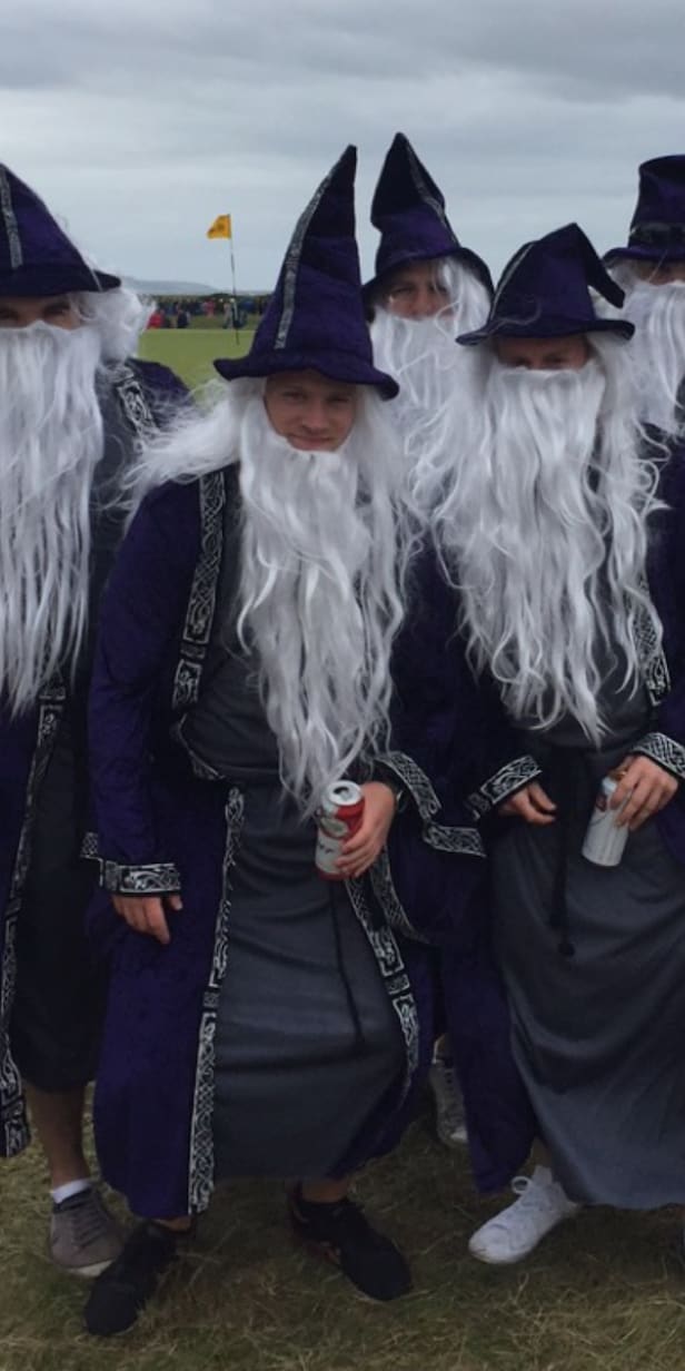 These guys dressed like wizards at the British Open are stealing the ...