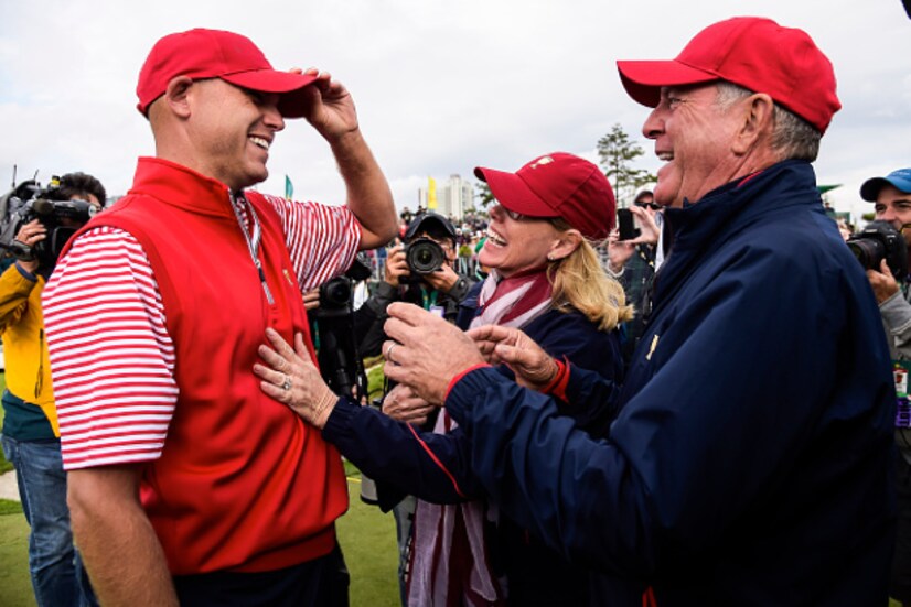 Jay Haas wins with his wife caddying, becomes second-oldest PGA Tour ...