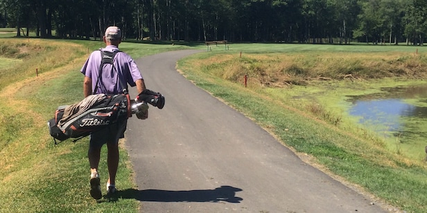 850 rounds of golf in one year?! Our day with the world's most avid ...