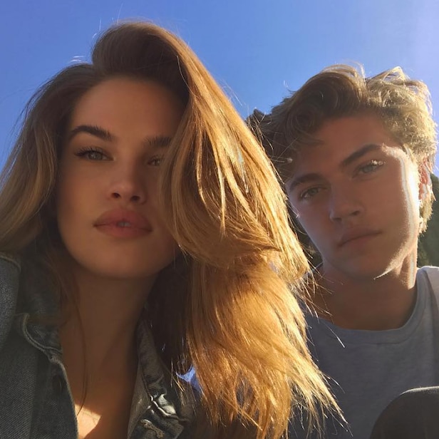 Male supermodel Lucky Blue Smith plays golf and dates a PGA Tour caddie ...