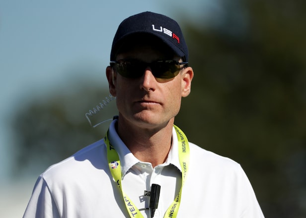 Jim Furyk doesn't rule out the possibility of being a playing captain ... Jim Furyk doesn't rule out the possibility of being a playing captain ...