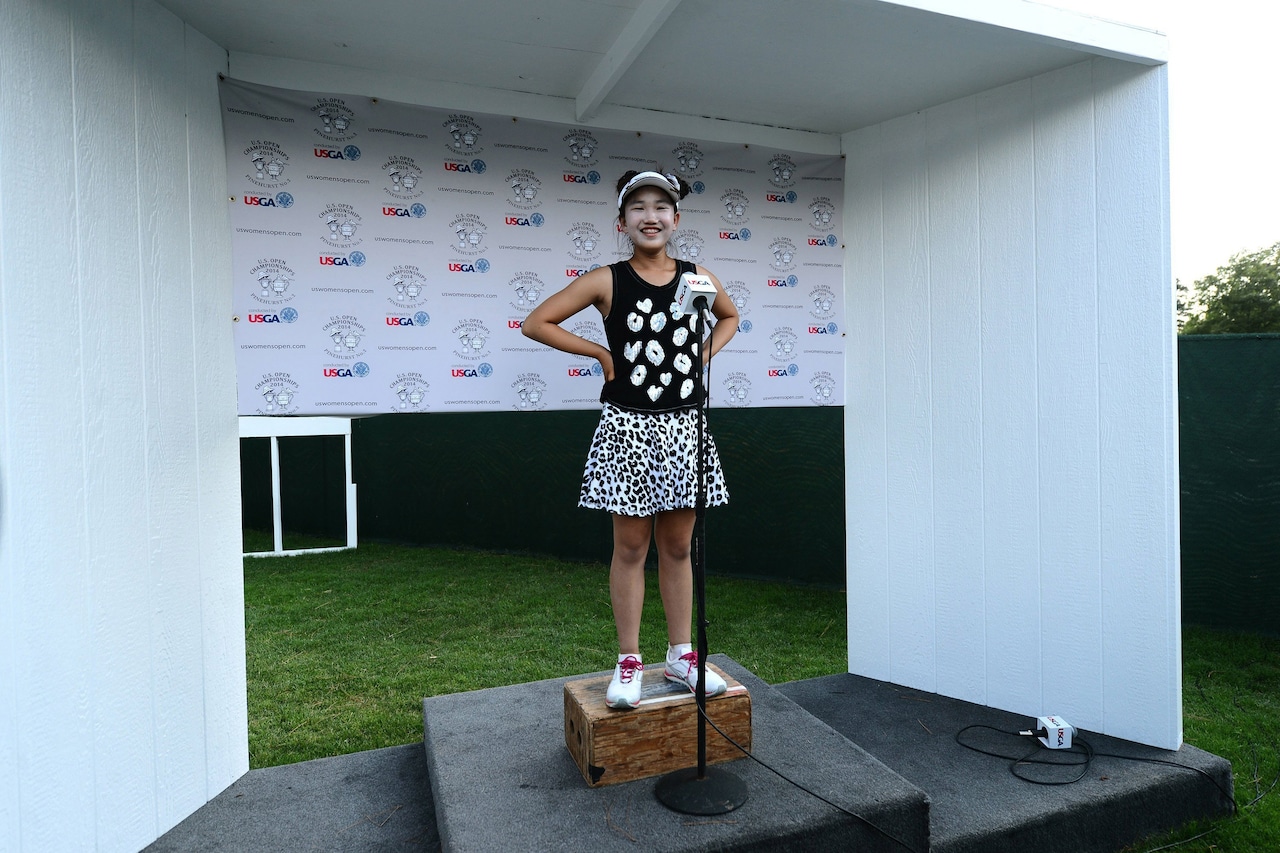 Lucy Li, 14, gets a second chance to make a 'major' impression | Golf ...