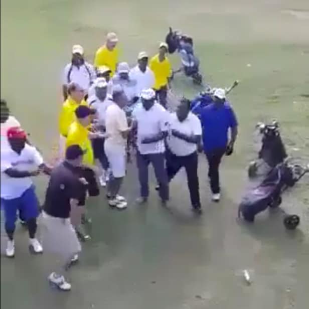 Today in golf fights: Watch a big brawl break out on a South African ...