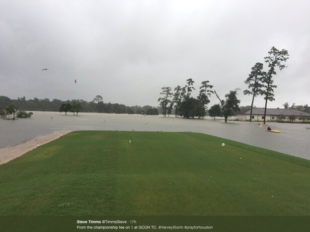 Flooded golf courses part of Hurricane Harvey devastation | Golf News ...