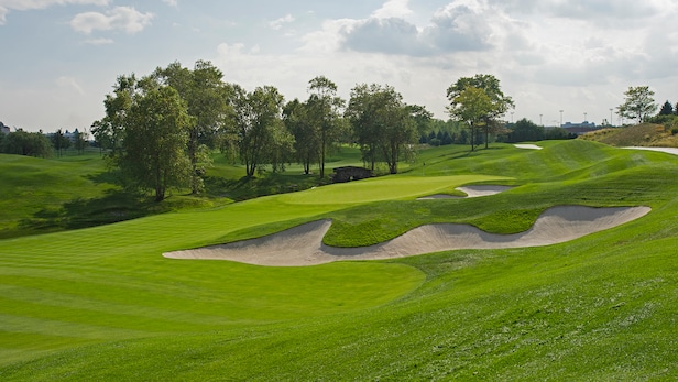 How to play to an elevated green | How To Play Golf | Golf Digest