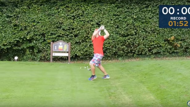 Watch man smash world record for fastest golf hole played | Golf News ...