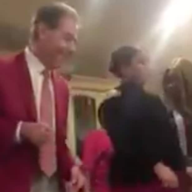 Nick Saban shows why he's a recruiting god with some slick dance moves ...