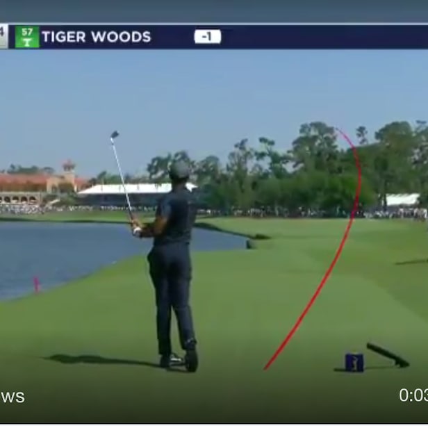 Players Championship 2018: This Tiger Woods stinger with Protracer is ...