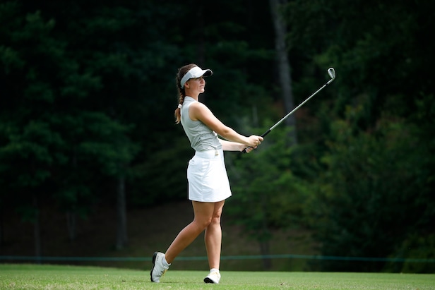 Amateur Linn Grant of Sweden continues stellar play she exhibited at ...