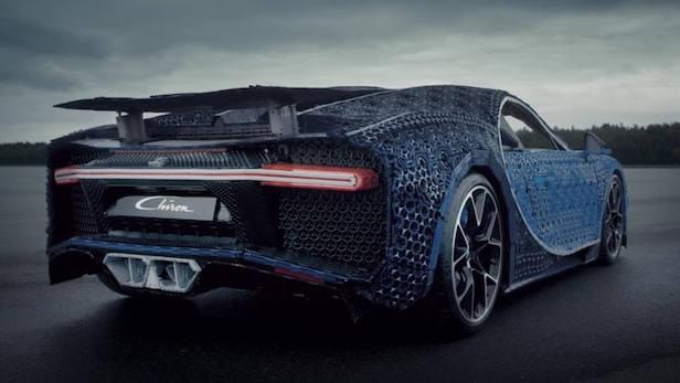 This drivable Bugatti Chiron is the latest example of absurdly large ...