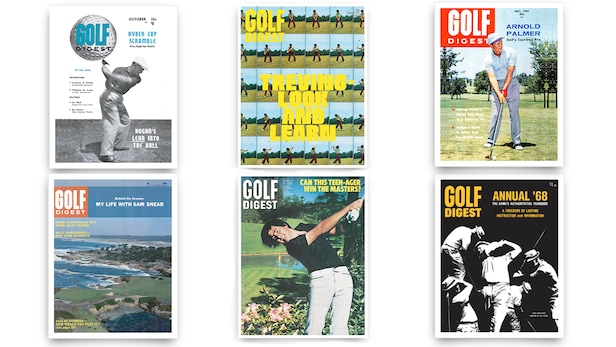 These Golf Digest cover prints give a stylish glimpse into the history ...