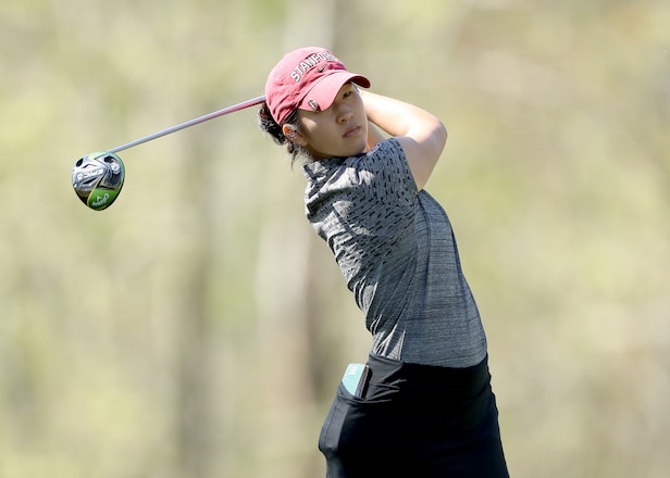 Stanford's Andrea Lee finishes essay for school, promptly shoots two ...