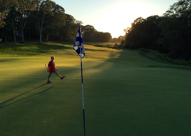 When father and son start playing golf together, lessons in progress ...