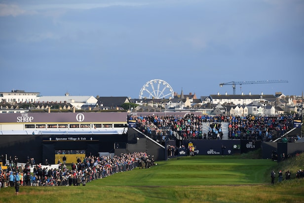 British Open 2019: Watch Darren Clarke's emotional opening tee shot to ...