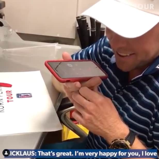 Watch: Jack Nicklaus calls Bo Hoag to congratulate the Korn Ferry Tour ...