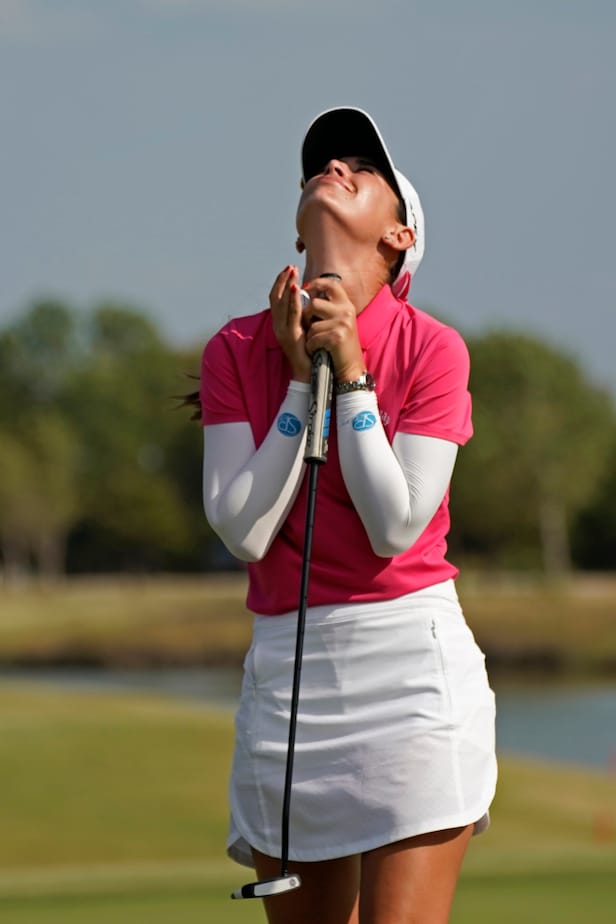 Cheyenne Knight closes out emotional first LPGA victory on home turf in ...