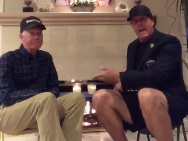 Phil Mickelson's latest "Phireside Chat" features his father, who says ...