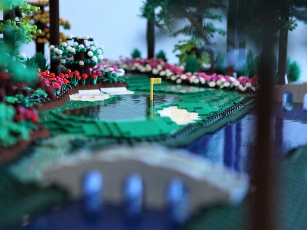 This LEGO replica of Augusta National's 12th hole is one of the great ...