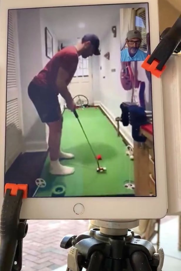 At-home golf tips: How to effectively practice your putting stroke ...