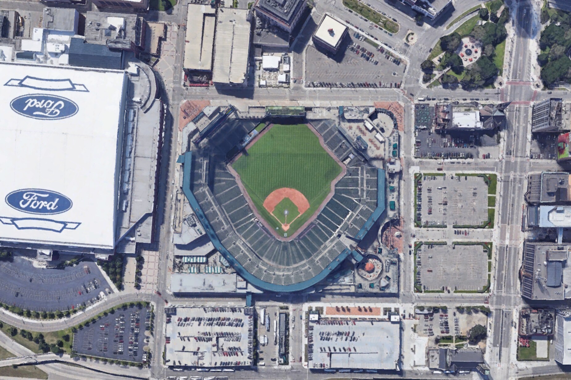 Can you guess every MLB ballpark by its satellite image? | This is the ...