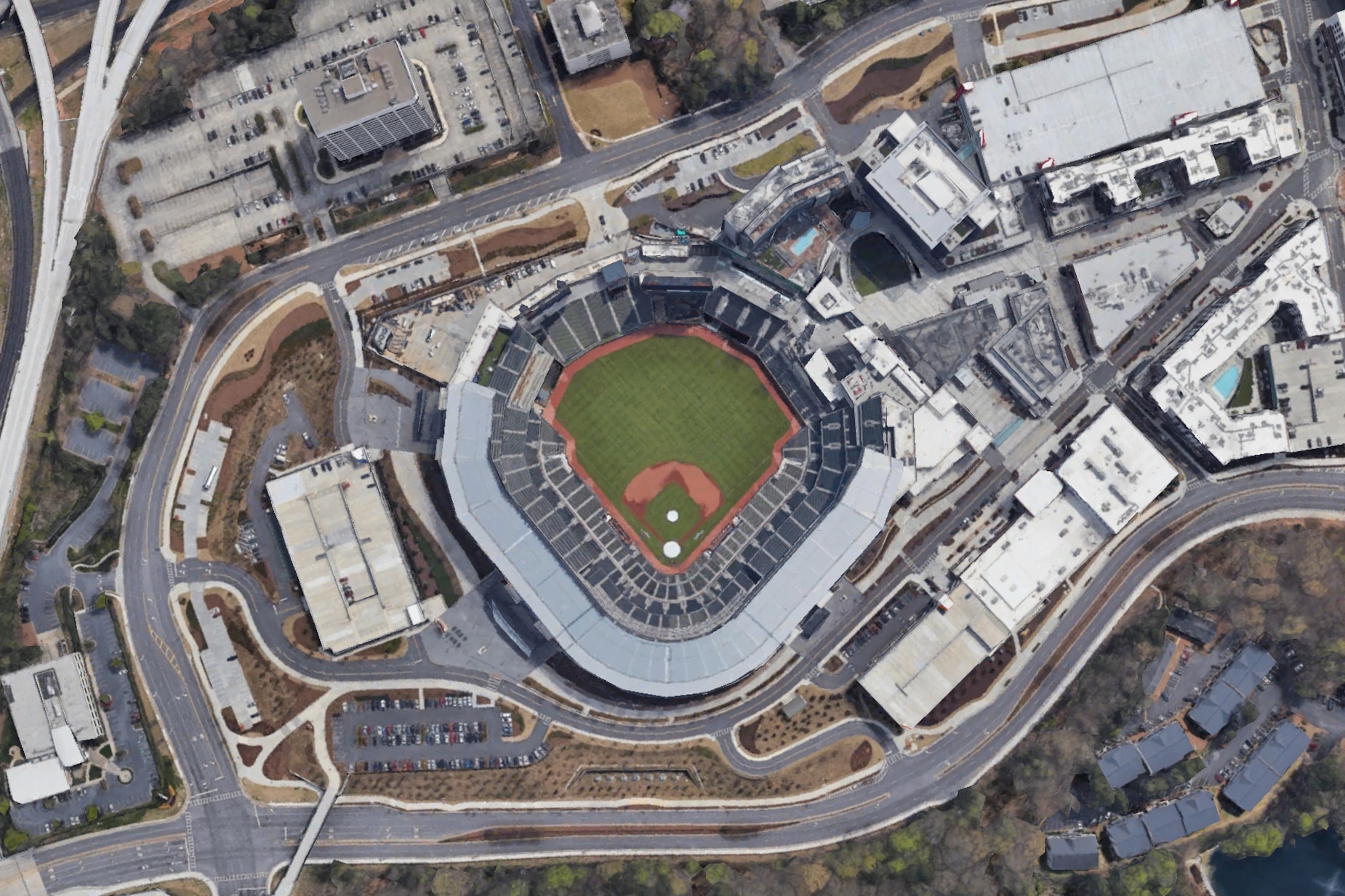 Can you guess every MLB ballpark by its satellite image? | This is the ...