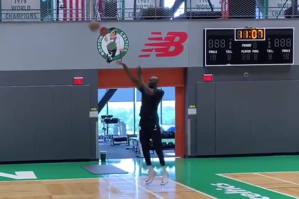 This video of Tacko Fall working on his three-point jumper should have the rest of the NBA ...
