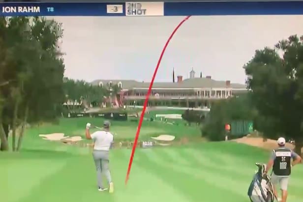 Jon Rahm shanks one off the planet at Sherwood, still makes miraculous ...