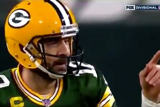 New footage shows Aaron Rodgers, the Babe Ruth of football, calling his ...