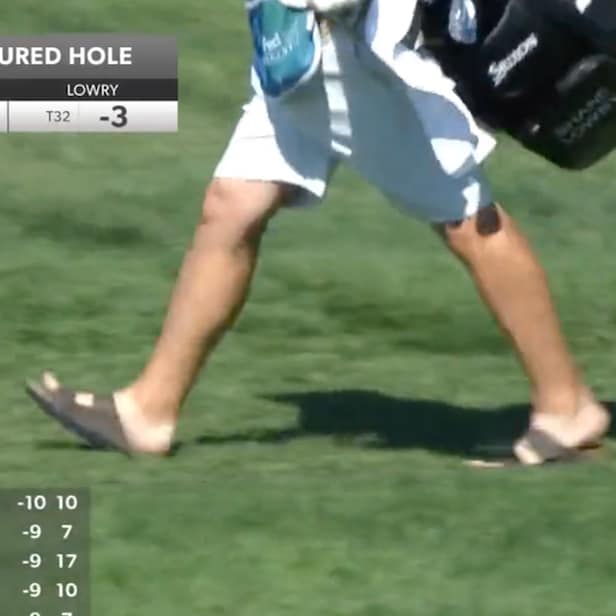 Shane Lowry shares why his caddie 'looked like Jesus out there' wearing ...