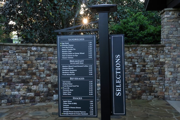 Masters 2025 concessions: Everything you need to know about the food ...