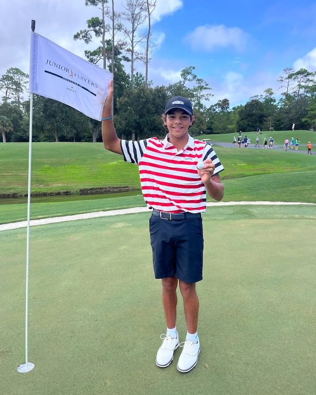 Watch Charlie Woods make a hole-in-one at TPC Sawgrass during Junior ...