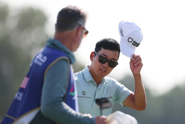 Golf Twitter darling Michael Kim poses funny question after pulling off ...