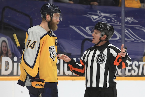 NHL ref gets caught on a SCORCHING hot mic sounding proud of handing ...