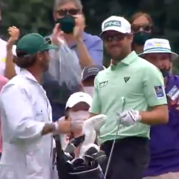 Masters 2021: Watch Corey Conners make a hole-in-one, play it super ...