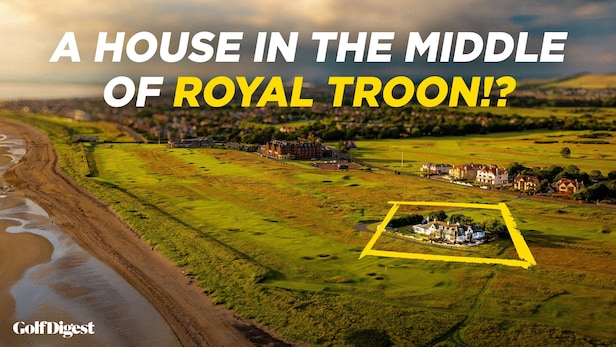 Why There’s a House in the Middle of Royal Troon Golf Club | Major ...