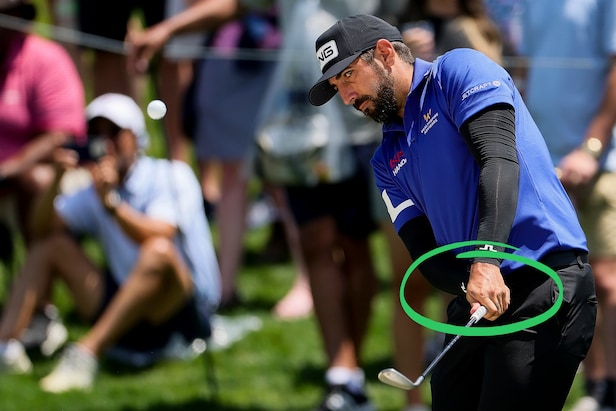 PGA Championship 2025: The tour's growing cross-handed chipping trend ...