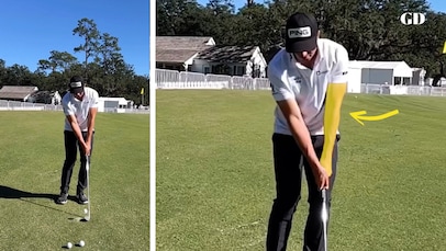 One Arm Swing Drill Golf