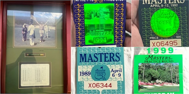 Golfer discovers grandpa's collection of vintage Masters badges, and ...