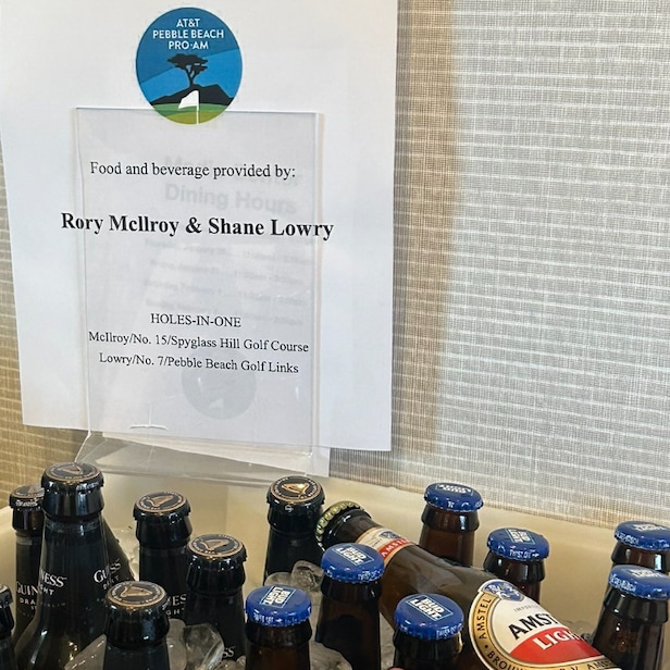 "Chuck it on Rory’s tab": Shane Lowry and Rory McIlroy treat media to ...